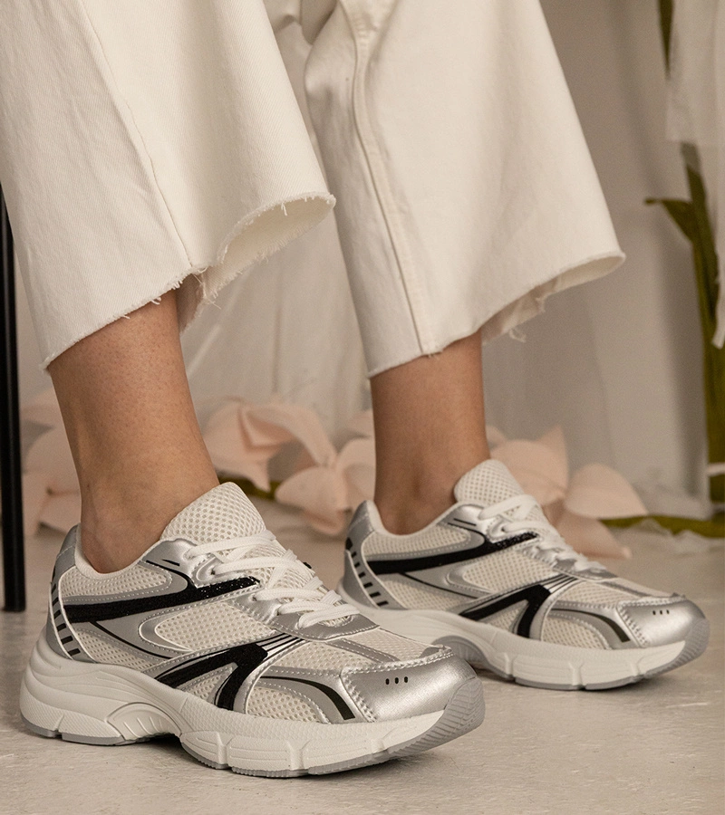 Dámske tenisky | Black, white, beige | GEMRES Dámske tenisky black ...